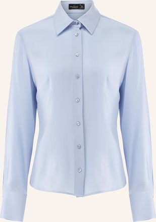 van Laack Van Laack Bluse Modern Fit blau
