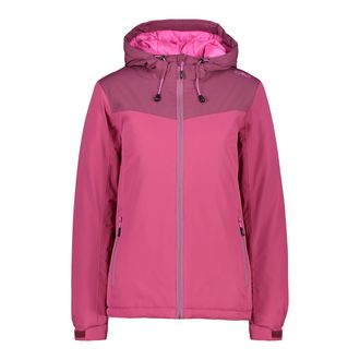 F.lli Campagnolo Damen Gef&uuml;tterte Ripstop Jacke, Sangria, 52