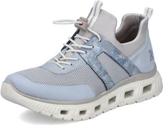 Rieker Chaussures &agrave; Lacets pour Femmes M6061, Pointure:37 EU, La Couleur:Bleu