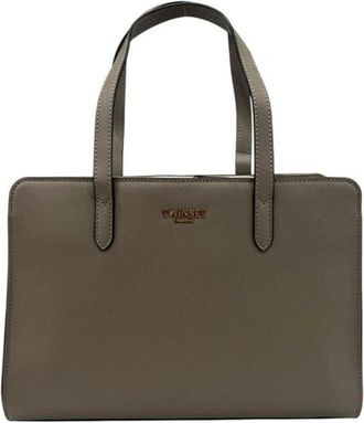 Twinset Femme, Sacs, Gris, Taille: ONE Size Tote Bag avec poign&eacute;es sup&eacute;rieures