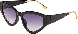 Generic 2025 designer oeil de chat mode photographie de rue en métal lunettes de soleil HD décoration de vacances en plein air (couleur : D, taille : moyen)