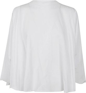 Maison Margiela Pull Col Rond - Blanc