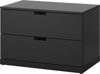IKEA NORDLI Kommode mit 2 Schubladen