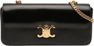 Celine Sac bandouli&egrave;re vintage Pre-owned - Femme - Pre-owned - Noir - Taille: ONE Size