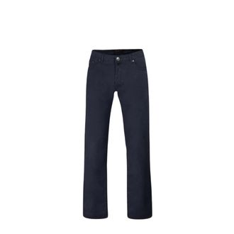 Moorer Homme, Pantalons, Bleu, Taille: W35 Pavel-Trk