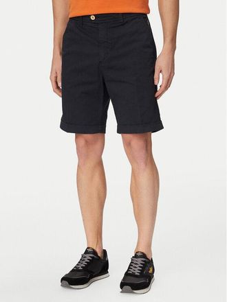 Aeronautica Aeronautica Militare Stoffshorts 261BE0278UCT04292 Dunkelblau Regular Fit