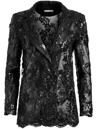 Alice & Olivia Judith Blazer - Schwarz