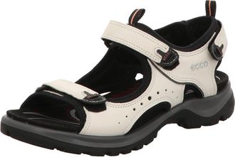 Ecco Damen Offroad Sandalen, Shadow White, 43 EU