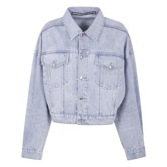 Alexander Wang Denim Trucker Jacket - - Jackets - Damen - Blau - XS