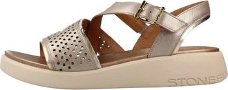 Stonefly Stonefly, Femme, Chaussures, Jaune, Taille: 39 EU Onda 3 Laminated Lth