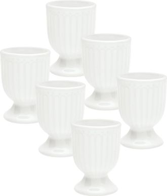Green Gate Alice Eierbecher White 6,5cm Set6