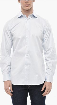 Corneliani Solid-Color Shirt With French Collar size 39