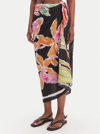 Seafolly Pareo Hothouse Flowers 55627-SG Schwarz