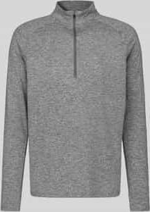 Nike Regular Fit Sport-Langarmshirt mit Troyer-Kragen