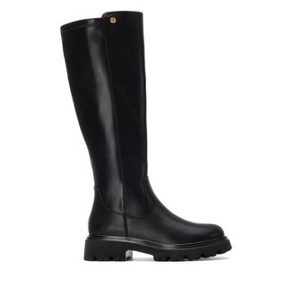 Xti Stiefel Damenstiefel Damen Schwarz - Bequeme und vielseitige Schuhe - Casual Mode - Modell 14441901 (Gr&ouml;&szlig;e 39)