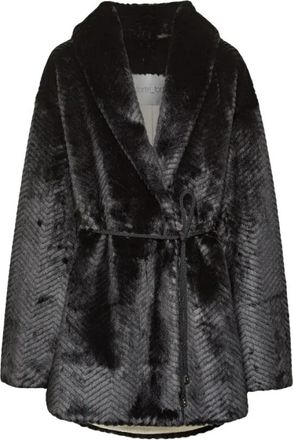 Forte_Forte My Coat - - Jackets - Damen - Schwarzk - S