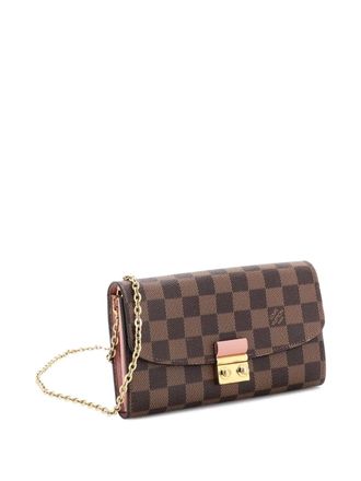 Louis Vuitton Croisette Chain Wallet Damier crossbody bag - Marron