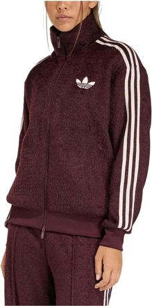 adidas Femme, Sport, Brun, Taille: 40 FR Mohair Firebird Loose Track Top