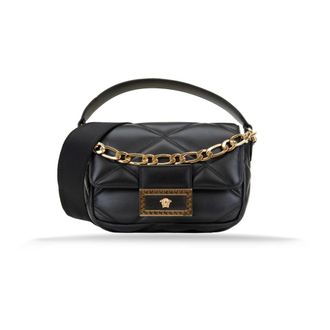 Versace Gesteppte Ledertasche - - Bags - Damen - Schwarzk - ONE SIZE