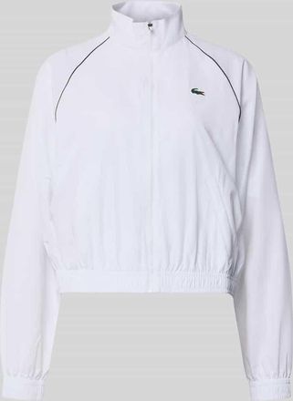 Lacoste Sport Relaxed Fit Trainingsjacke mit Logo-Patch