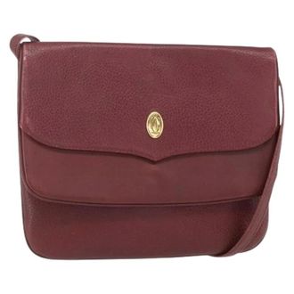 Cartier Sac bandouli&egrave;re vintage Pre-owned - Femme - Pre-owned - Rouge - Taille: ONE Size