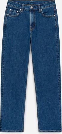 Arket JADE Cropped Slim Jeans -Blau
