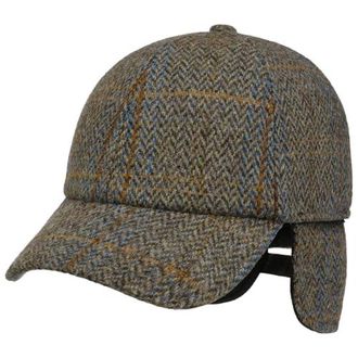 LIPODO Casquette Littlehampton 6 Panel Homme - Curved Brim Cap de Baseball Ferme a lArriere, avec Visiere, Doublure, Bandeau en Cuir Automne-Hiver Hiver - M 
