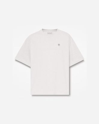 Timberland Dunstan River Kurzarm-T-Shirt mit lockerer Passform f&uuml;r Herren in Beige, Herren, Beige, Gr&ouml;&szlig;e