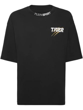 Plein Sport t-shirt Tiger Tokyo - Noir
