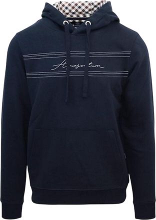 Aquascutum Kapuzenpullover f&uuml;r Herren, Regul&auml;r (Marine)