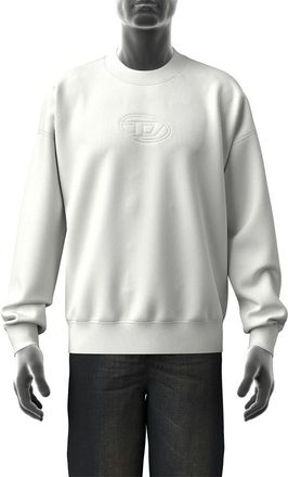 Diesel Roby N1 Sweatshirt f&uuml;r Herren, Regul&auml;r (Naturwei&szlig;)