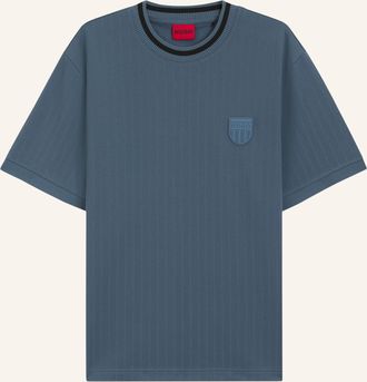 HUGO BOSS Hugo T-Shirt Davros Relaxed Fit blau