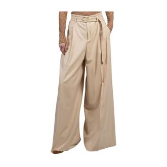 Zimmermann Femme, Pantalons, Beige, Taille: 38 FR Wide Pantalons