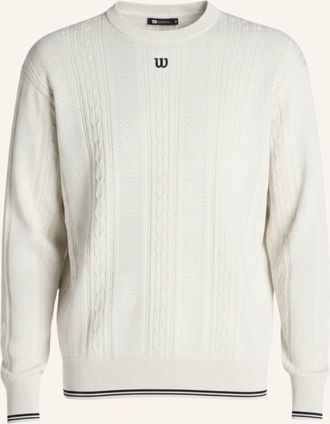 Wilson Sweatshirtpullover M Cable Sweater grau