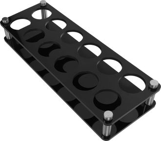 Valiclud Weinglashalter Aus Acryl Mit Abtropffl&auml;che F&auml;cher F&uuml;r Schnapsgl&auml;ser Becherst&auml;nder F&uuml;r Bar Und Party Trinkgl&auml;serhalter Zur Stilvollen Pr&auml;sentation