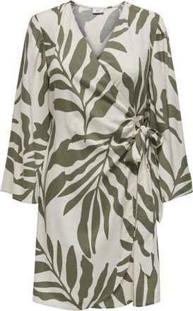 Jacqueline de Yong JdY Damen Jdysezen Life 7/8 Short Dress WVN Noos, Sandshell, XS