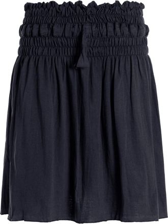 vishes kurzer Basic Damenrock in schwarz I Einheitsgr&ouml;&szlig;en 34-46 I Handgefertigt aus 100% Baumwolle I Rock mit Strechbund I Ideal f&uuml;r warme & kalte Monate I N