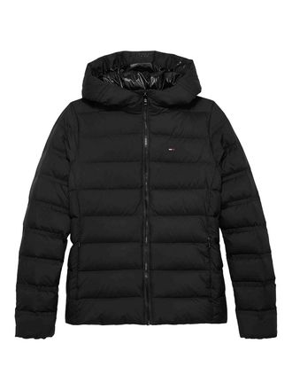 Tommy Hilfiger Knielanger Mantel - Schwarz