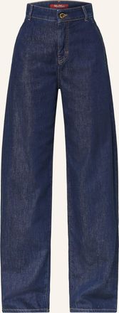Max Mara Max Mara Studio Barrel Jeans Conico blau