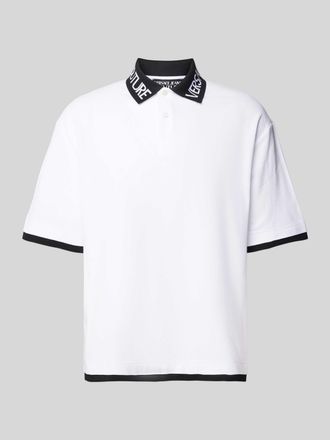Versace Jeans Couture Poloshirt mit Label-Print