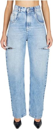 Maison Margiela Femme, Jeans, Bleu, Taille: 38 FR Ripped Jeans