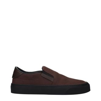 Moncler Braune Leder Slipper
