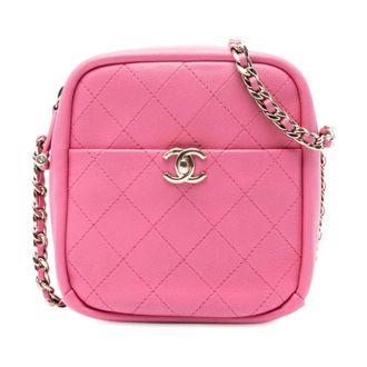 Chanel Pre-owned Quilted Leather Camera Bag - - Pre-owned - Damen - Rosa - ONE SIZE