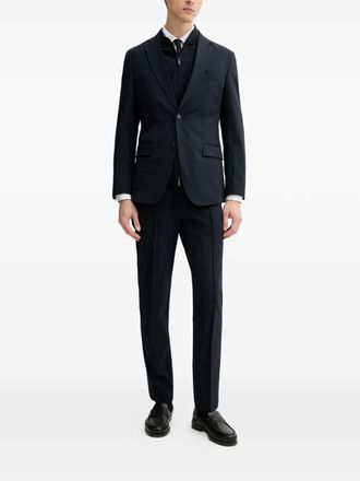 BOSS single-breasted suit - Blau