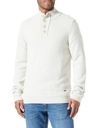 Daniel Hechter HECHTER PARIS Herren Knit Troyer Pullover, Champagne, XXXL