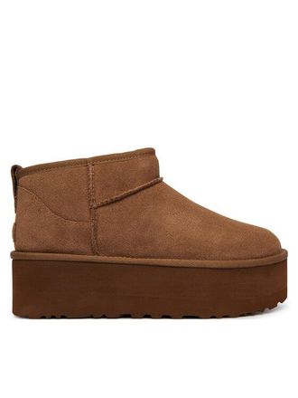 UGG Schneeschuhe W Classic Ultra Mini Platform 1135092 Braun