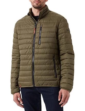 Camel Active Veste matelassée légère sans Capuche Jacket, Braun, 60 Homme