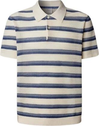 Pepe Jeans London Homme, Tops, Multicolore, Taille: XL Polo Florian Stripes
