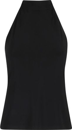 Norma Kamali Femme, Tops, Noir, Taille: 38 FR Halter Top