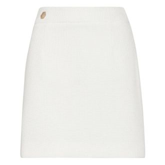 Philipp Plein Femme, Jupes, Blanc, Taille: 40 FR Short Skirt